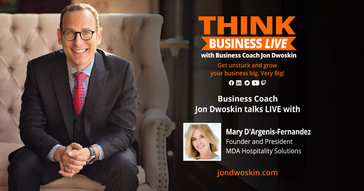 THINK Business LIVE: Jon Dwoskin Talks with Mary D'Argenis-Fernandez ...